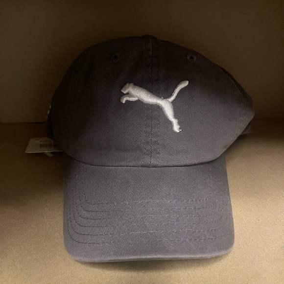 Puma | Accessories | Mens Gray Puma Snapback Hat Adjustable New | Poshmark